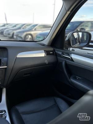 Pelēks BMW X3 2013 Kauņa, ar dzinēja tilpumu 2.00 L un nobraukumu 258 tūkst. km par 9999 €, foto 28 vietnē AUTOMOTO.COM.LV