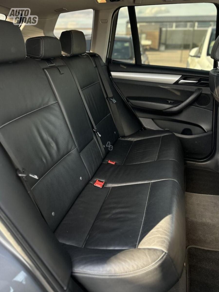 Pelēks BMW X3 2013 Kauņa, ar dzinēja tilpumu 2.00 L un nobraukumu 258 tūkst. km par 9999 €, foto 34 vietnē AUTOMOTO.COM.LV