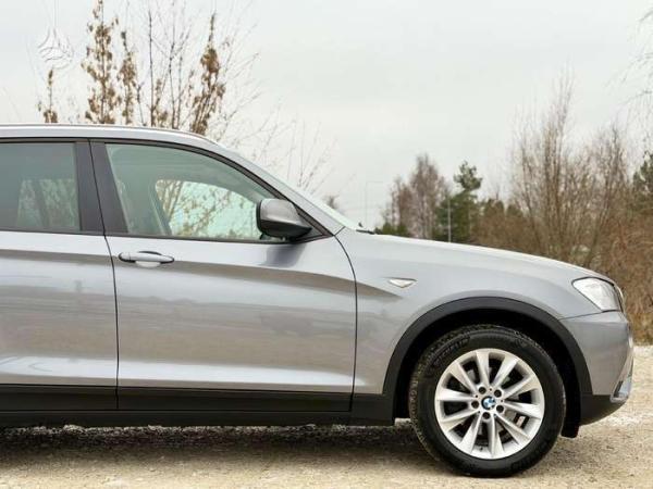 Pelēks BMW X3 2014 Šauļi, ar dzinēja tilpumu 2.00 L un nobraukumu 290 tūkst. km par 12950 €, foto 10 vietnē AUTOMOTO.COM.LV