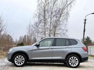 Grey BMW X3 2014 in Siauliai, with an engine capacity of 2.00 L and mileage of 290 thousand km for 12950 €, photo 13 on AUTOMOTO.COM.LV