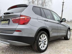 Pelēks BMW X3 2014 Šauļi, ar dzinēja tilpumu 2.00 L un nobraukumu 290 tūkst. km par 12950 €, foto 8 vietnē AUTOMOTO.COM.LV