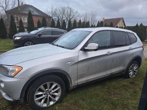 Grey BMW X3 2014 in Kedainiai, with an engine capacity of 2.00 L and mileage of 279 thousand km for 5500 €, photo 1 on AUTOMOTO.COM.LV