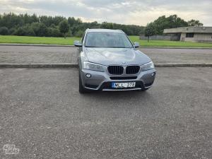 Pelēks BMW X3 2014 Kauņa, ar dzinēja tilpumu 2.00 L un nobraukumu 240 tūkst. km par 10400 €, foto 2 vietnē AUTOMOTO.COM.LV