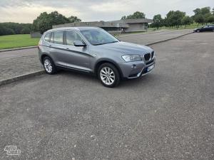 Pelēks BMW X3 2014 Kauņa, ar dzinēja tilpumu 2.00 L un nobraukumu 240 tūkst. km par 10400 €, foto 3 vietnē AUTOMOTO.COM.LV