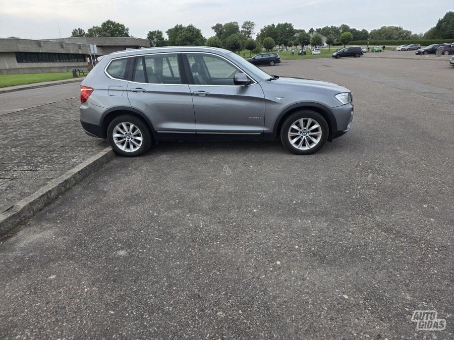 Pelēks BMW X3 2014 Kauņa, ar dzinēja tilpumu 2.00 L un nobraukumu 240 tūkst. km par 10400 €, foto 4 vietnē AUTOMOTO.COM.LV
