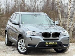 Pelēks BMW X3 2014 Šauļi, ar dzinēja tilpumu 2.00 L un nobraukumu 290 tūkst. km par 12950 €, foto  vietnē AUTOMOTO.COM.LV