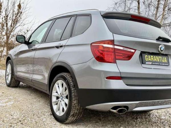 Grey BMW X3 2014 in Siauliai, with an engine capacity of 2.00 L and mileage of 290 thousand km for 12950 €, photo 7 on AUTOMOTO.COM.LV