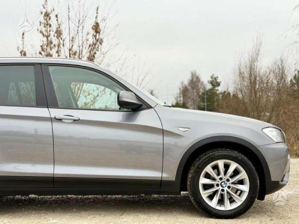 Grey BMW X3 2014 in Siauliai, with an engine capacity of 2.00 L and mileage of 290 thousand km for 12950 €, photo 10 on AUTOMOTO.COM.LV