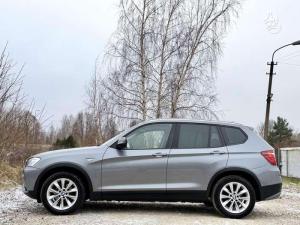Pelēks BMW X3 2014 Šauļi, ar dzinēja tilpumu 2.00 L un nobraukumu 290 tūkst. km par 12950 €, foto 13 vietnē AUTOMOTO.COM.LV