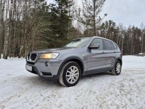 Pelēks BMW X3 2014 Rīga, ar dzinēja tilpumu 2.00 L un nobraukumu 254 tūkst. km par 10200 €, foto  vietnē AUTOMOTO.COM.LV