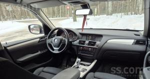 Grey BMW X3 2014 in Riga, with an engine capacity of 2.00 L and mileage of 254 thousand km for 10200 €, photo 7 on AUTOMOTO.COM.LV