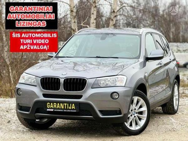 Grey BMW X3 2014 in Siauliai, with an engine capacity of 2.00 L and mileage of 290 thousand km for 12950 €, photo 4 on AUTOMOTO.COM.LV