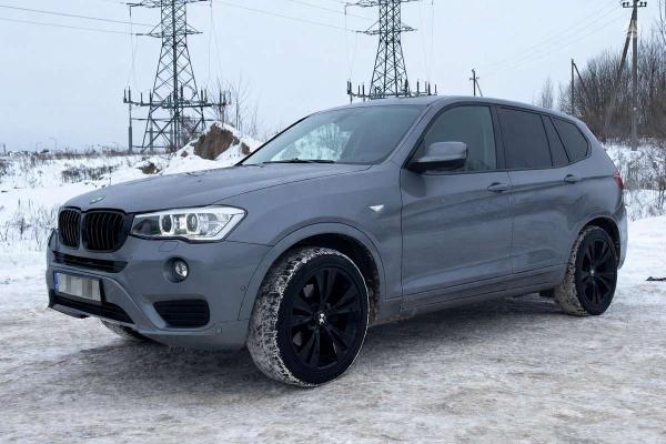 Pelēks BMW X3 2014 Viļņa, ar dzinēja tilpumu 2.98 L un nobraukumu 161 tūkst. km par 11950 €, foto 1 vietnē AUTOMOTO.COM.LV
