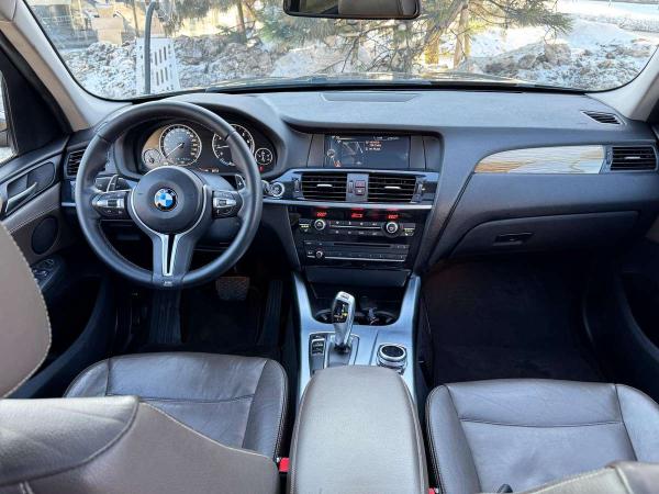 Pelēks BMW X3 2014 Viļņa, ar dzinēja tilpumu 2.98 L un nobraukumu 161 tūkst. km par 11950 €, foto 8 vietnē AUTOMOTO.COM.LV