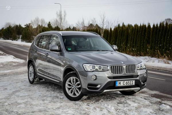 Pelēks BMW X3 2014 Elektrėnai, ar dzinēja tilpumu 2.00 L un nobraukumu 220 tūkst. km par 14600 €, foto 1 vietnē AUTOMOTO.COM.LV