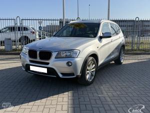 Grey BMW X3 2014 in Avizieniai, with an engine capacity of 2.00 L and mileage of 192 thousand km for 8900 €, photo  on AUTOMOTO.COM.LV