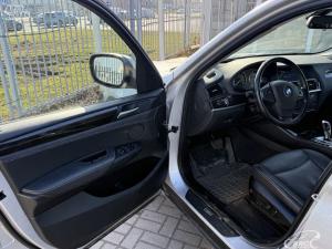 Pelēks BMW X3 2014 Avižieniai, ar dzinēja tilpumu 2.00 L un nobraukumu 192 tūkst. km par 8900 €, foto 14 vietnē AUTOMOTO.COM.LV