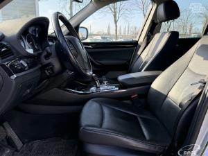 Pelēks BMW X3 2014 Avižieniai, ar dzinēja tilpumu 2.00 L un nobraukumu 192 tūkst. km par 8900 €, foto 18 vietnē AUTOMOTO.COM.LV
