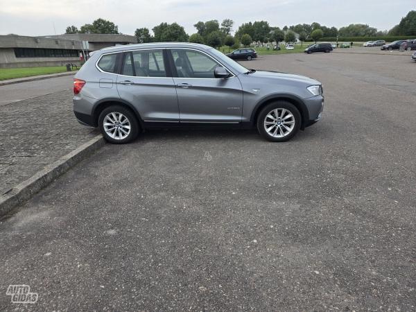 Grey BMW X3 2014 in Kaunas, with an engine capacity of 2.00 L and mileage of 240 thousand km for 8700 €, photo 4 on AUTOMOTO.COM.LV