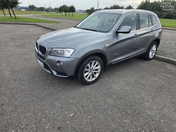 Grey BMW X3 2014 in Kaunas, with an engine capacity of 2.00 L and mileage of 240 thousand km for 8700 €, photo 9 on AUTOMOTO.COM.LV