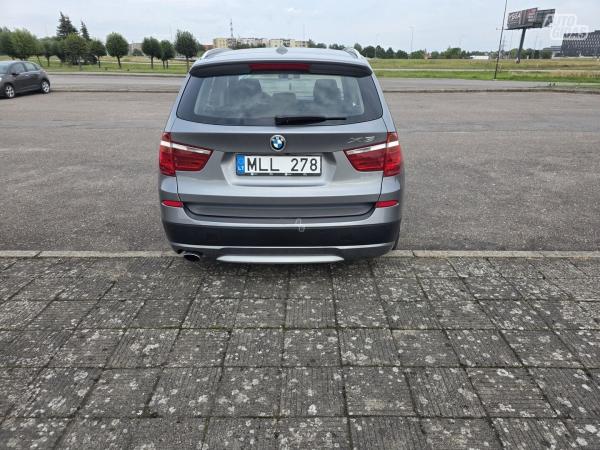 Pelēks BMW X3 2014 Kauņa, ar dzinēja tilpumu 2.00 L un nobraukumu 240 tūkst. km par 8700 €, foto 6 vietnē AUTOMOTO.COM.LV