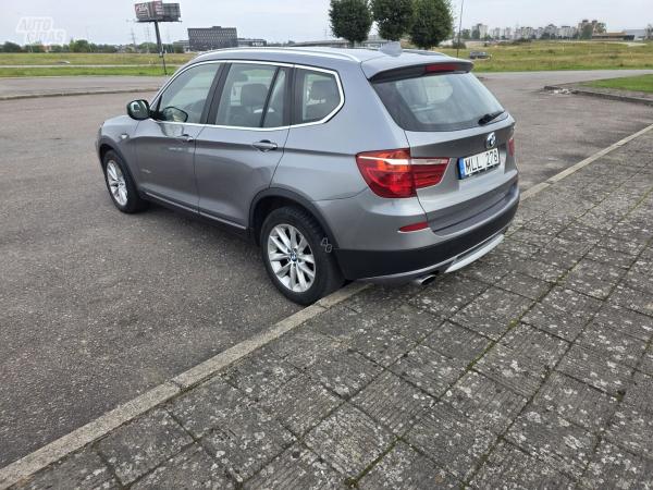 Pelēks BMW X3 2014 Kauņa, ar dzinēja tilpumu 2.00 L un nobraukumu 240 tūkst. km par 8700 €, foto 7 vietnē AUTOMOTO.COM.LV