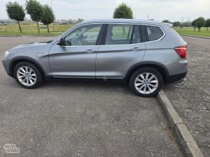 Grey BMW X3 2014 in Kaunas, with an engine capacity of 2.00 L and mileage of 240 thousand km for 8700 €, photo 9 on AUTOMOTO.COM.LV