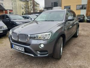 Grey BMW X3 2014 in Daugavpils, with an engine capacity of 2.00 L and mileage of 0 thousand km for 10950 €, photo  on AUTOMOTO.COM.LV