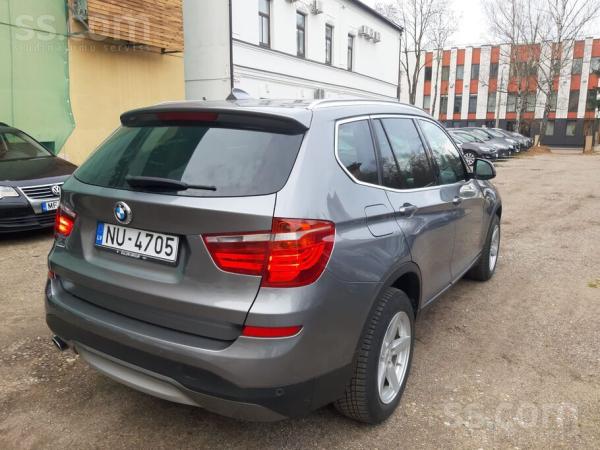 Серый БМВ Х3 2014 в Даугавпилс, объемом двигателя 2.00 л и пробегом 0 тыс. км за 10550 €, фото 6 на AUTOMOTO.COM.LV