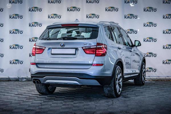 Pelēks BMW X3 2014 Kauņa, ar dzinēja tilpumu 3.00 L un nobraukumu 247 tūkst. km par 11990 €, foto 3 vietnē AUTOMOTO.COM.LV