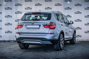 Pelēks BMW X3 2014 Kauņa, ar dzinēja tilpumu 3.00 L un nobraukumu 247 tūkst. km par 11990 €, foto 4 vietnē AUTOMOTO.COM.LV