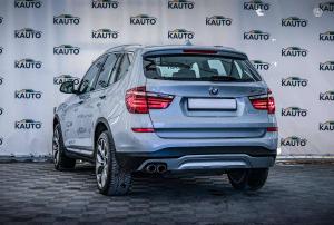 Pelēks BMW X3 2014 Kauņa, ar dzinēja tilpumu 3.00 L un nobraukumu 247 tūkst. km par 11990 €, foto 5 vietnē AUTOMOTO.COM.LV