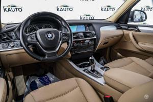 Pelēks BMW X3 2014 Kauņa, ar dzinēja tilpumu 3.00 L un nobraukumu 247 tūkst. km par 11990 €, foto 8 vietnē AUTOMOTO.COM.LV
