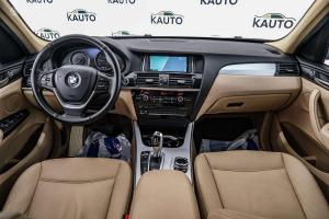 Pelēks BMW X3 2014 Kauņa, ar dzinēja tilpumu 3.00 L un nobraukumu 247 tūkst. km par 11990 €, foto 9 vietnē AUTOMOTO.COM.LV