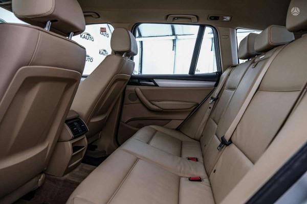 Pelēks BMW X3 2014 Kauņa, ar dzinēja tilpumu 3.00 L un nobraukumu 247 tūkst. km par 11990 €, foto 9 vietnē AUTOMOTO.COM.LV