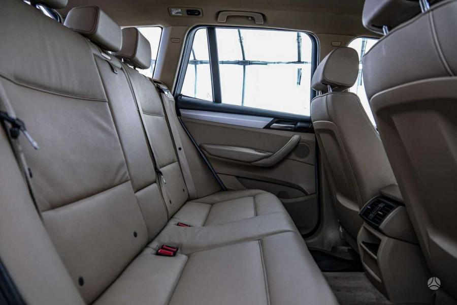 Pelēks BMW X3 2014 Kauņa, ar dzinēja tilpumu 3.00 L un nobraukumu 247 tūkst. km par 11990 €, foto 11 vietnē AUTOMOTO.COM.LV