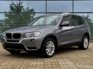 Pelēks BMW X3 2014 Daugavpils, ar dzinēja tilpumu 2.00 L un nobraukumu 201 tūkst. km par 11500 €, foto 3 vietnē AUTOMOTO.COM.LV