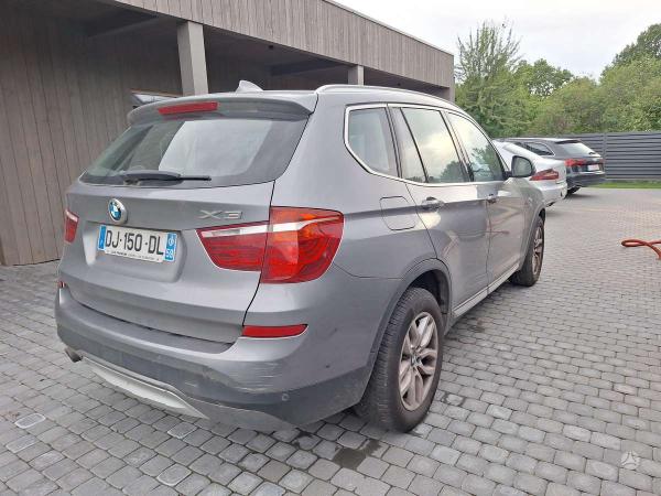 Pelēks BMW X3 2014 Jurbarkas, ar dzinēja tilpumu 2.00 L un nobraukumu 300 tūkst. km par 9250 €, foto 6 vietnē AUTOMOTO.COM.LV