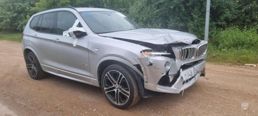 Pelēks BMW X3 2014 Viļņa, ar dzinēja tilpumu 2.98 L un nobraukumu 96 tūkst. km par 7600 €, foto 6 vietnē AUTOMOTO.COM.LV