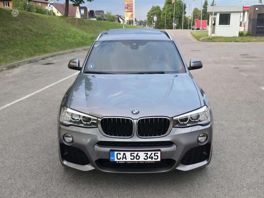 Pelēks BMW X3 2014 Jonava, ar dzinēja tilpumu 2.00 L un nobraukumu 222 tūkst. km par 14490 €, foto 1 vietnē AUTOMOTO.COM.LV