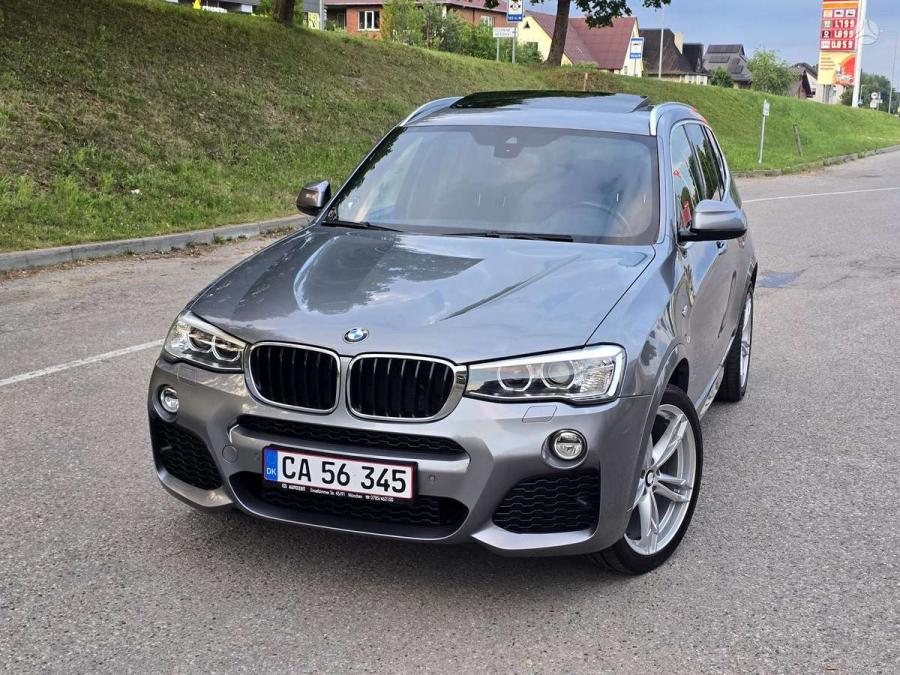 Pelēks BMW X3 2014 Jonava, ar dzinēja tilpumu 2.00 L un nobraukumu 222 tūkst. km par 14490 €, foto 3 vietnē AUTOMOTO.COM.LV