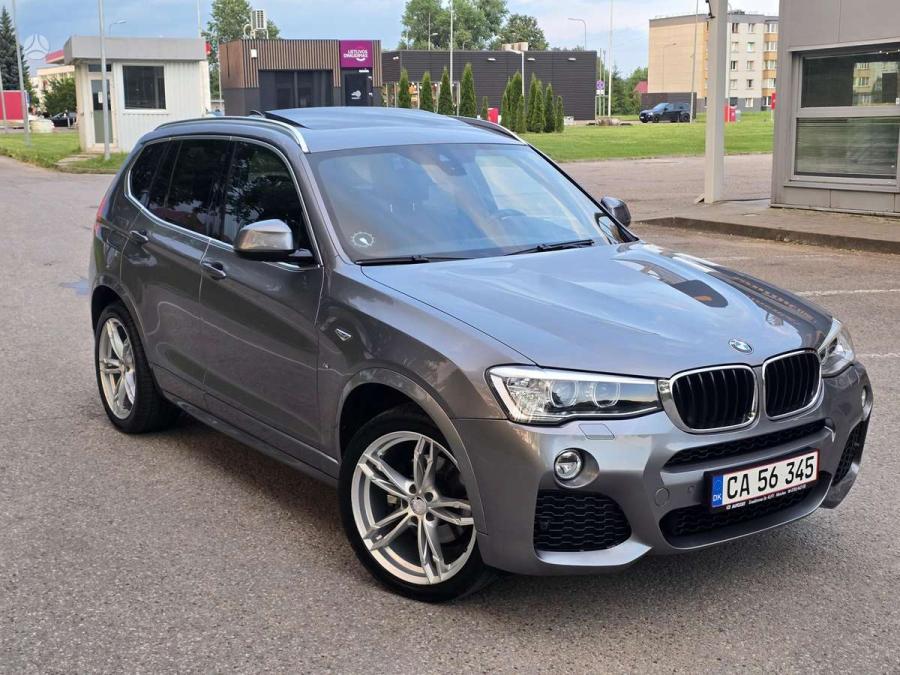Pelēks BMW X3 2014 Jonava, ar dzinēja tilpumu 2.00 L un nobraukumu 222 tūkst. km par 14490 €, foto 4 vietnē AUTOMOTO.COM.LV