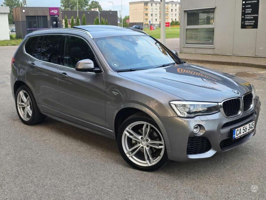 Pelēks BMW X3 2014 Jonava, ar dzinēja tilpumu 2.00 L un nobraukumu 222 tūkst. km par 14490 €, foto 6 vietnē AUTOMOTO.COM.LV