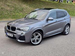 Pelēks BMW X3 2014 Jonava, ar dzinēja tilpumu 2.00 L un nobraukumu 222 tūkst. km par 14490 €, foto 7 vietnē AUTOMOTO.COM.LV