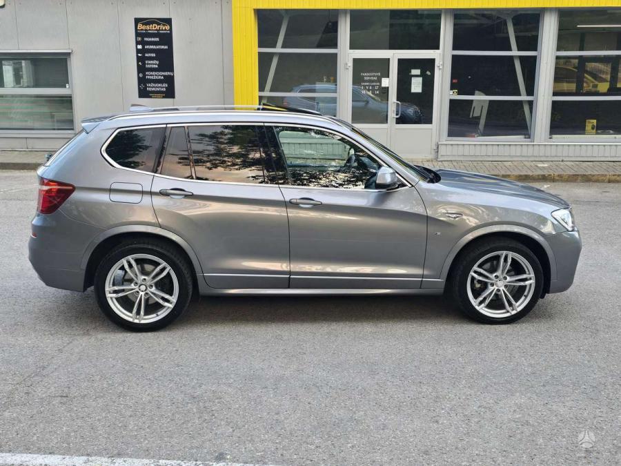 Pelēks BMW X3 2014 Jonava, ar dzinēja tilpumu 2.00 L un nobraukumu 222 tūkst. km par 14490 €, foto 9 vietnē AUTOMOTO.COM.LV