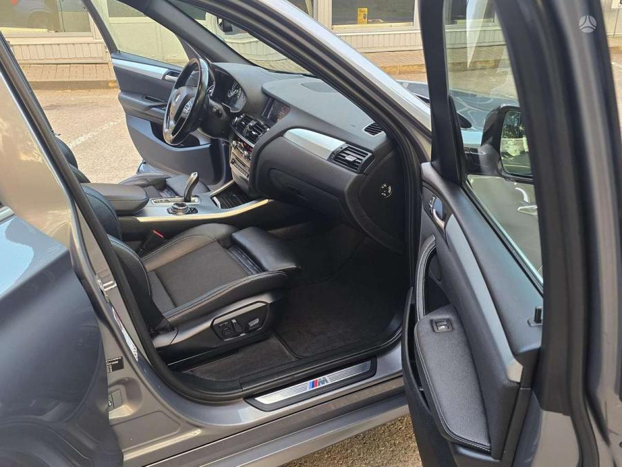 Pelēks BMW X3 2014 Jonava, ar dzinēja tilpumu 2.00 L un nobraukumu 222 tūkst. km par 14490 €, foto 16 vietnē AUTOMOTO.COM.LV