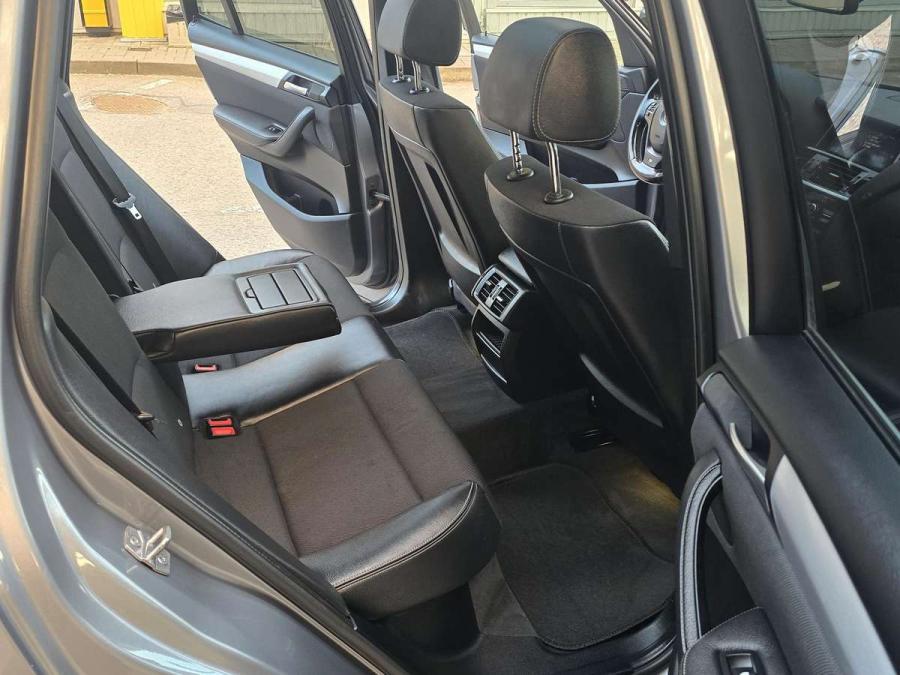 Pelēks BMW X3 2014 Jonava, ar dzinēja tilpumu 2.00 L un nobraukumu 222 tūkst. km par 14490 €, foto 17 vietnē AUTOMOTO.COM.LV