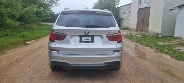Pelēks BMW X3 2014 Viļņa, ar dzinēja tilpumu 2.98 L un nobraukumu 97 tūkst. km par 7800 €, foto 2 vietnē AUTOMOTO.COM.LV