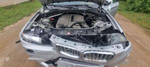 Grey BMW X3 2014 in Vilnius, with an engine capacity of 2.98 L and mileage of 97 thousand km for 7800 €, photo 19 on AUTOMOTO.COM.LV