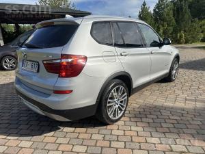 Pelēks BMW X3 2014 Rīga, ar dzinēja tilpumu 3.00 L un nobraukumu 282 tūkst. km par 13800 €, foto 5 vietnē AUTOMOTO.COM.LV